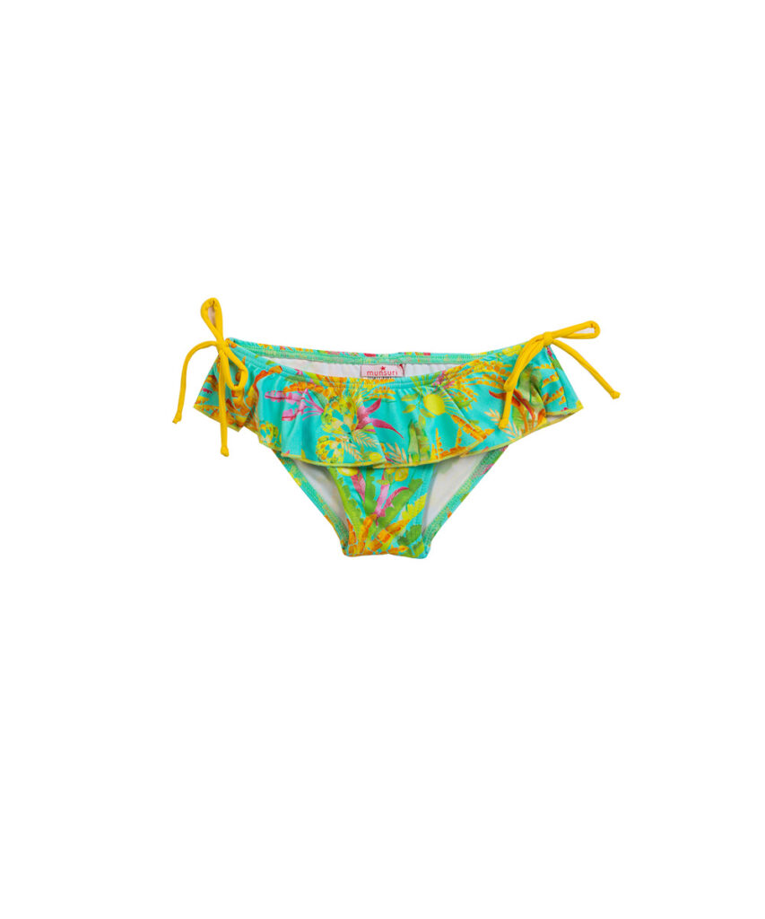 Culetin niña con estampados colección Banana de Munsuri Beachwear